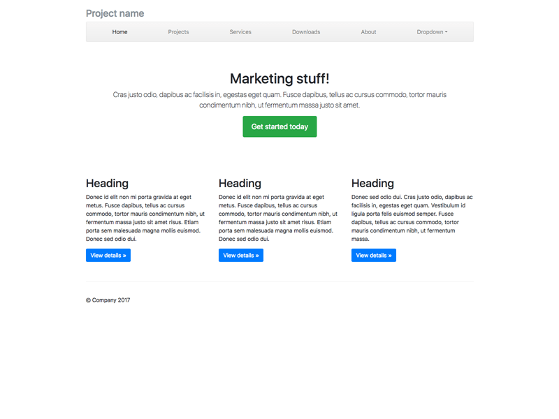 Examples · Bootstrap