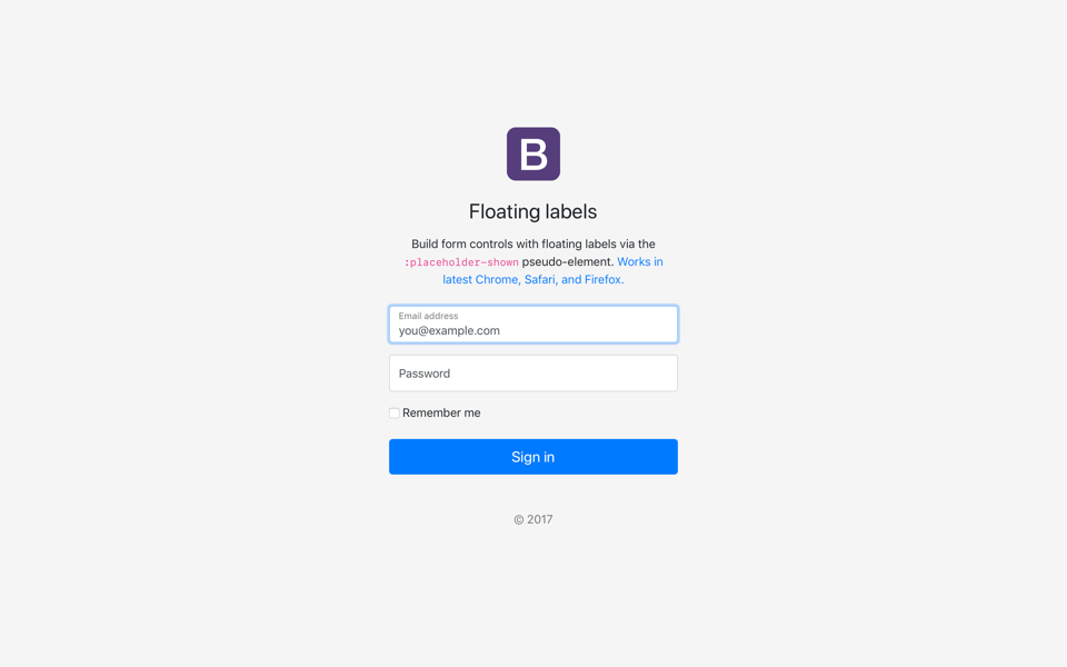 Examples · Bootstrap