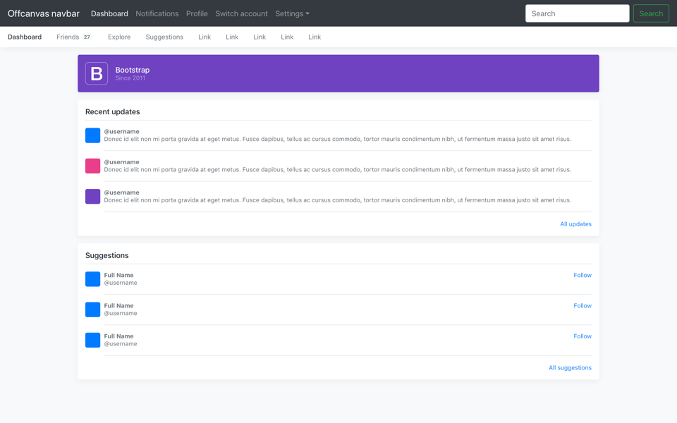 Examples · Bootstrap